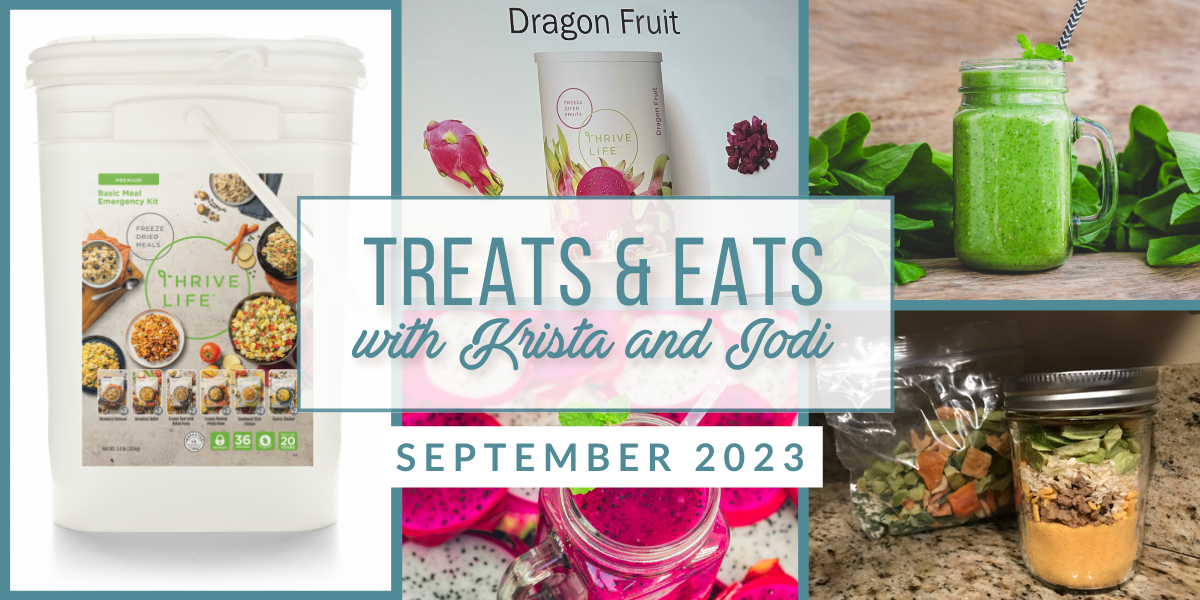 September Treats & Eats Cooking Demo – New Products & Smoothies - Your ...