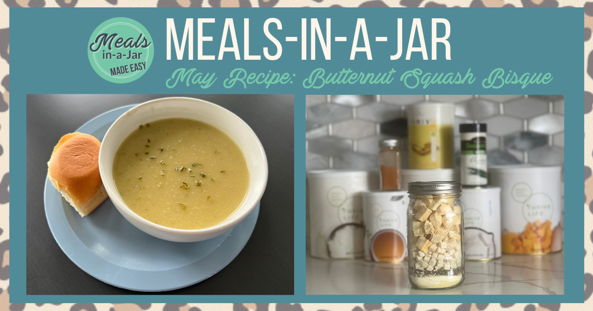 Butternut Squash Bisque Meal-in-a-Jar Recipe - Your Thrive Life