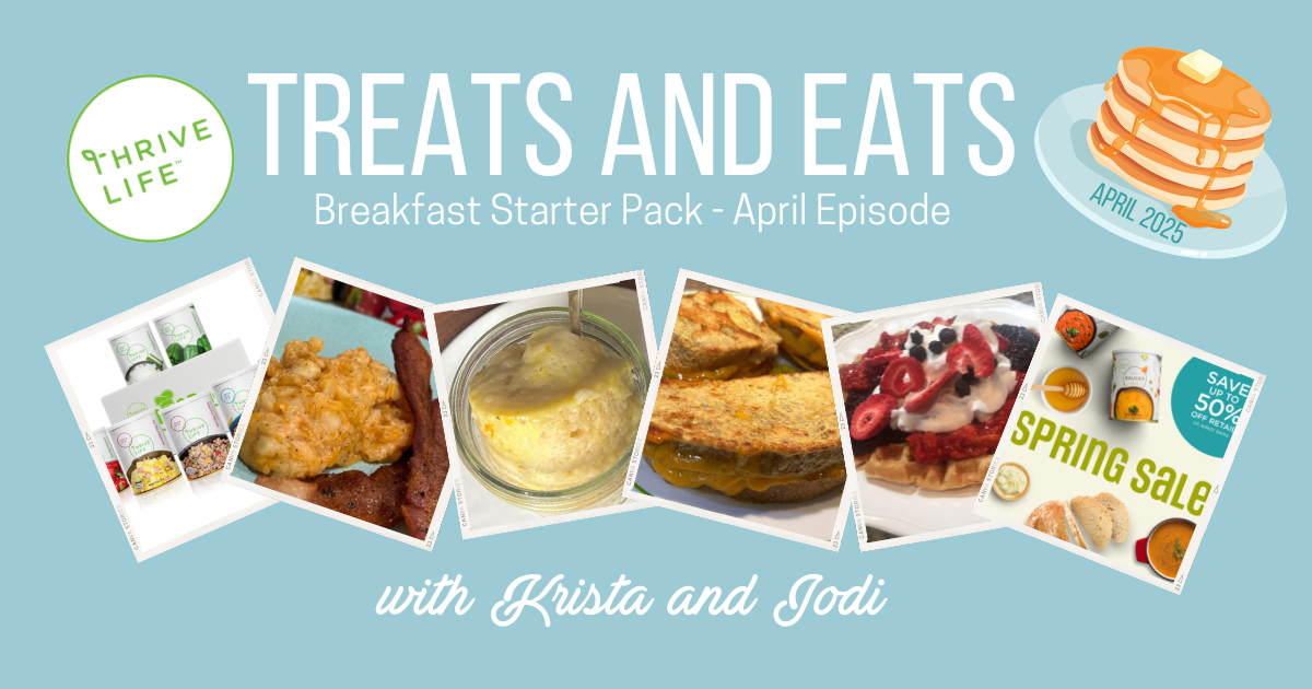 Breakfast Starter Pack – Treats and Eats April Edition - Your Thrive Life