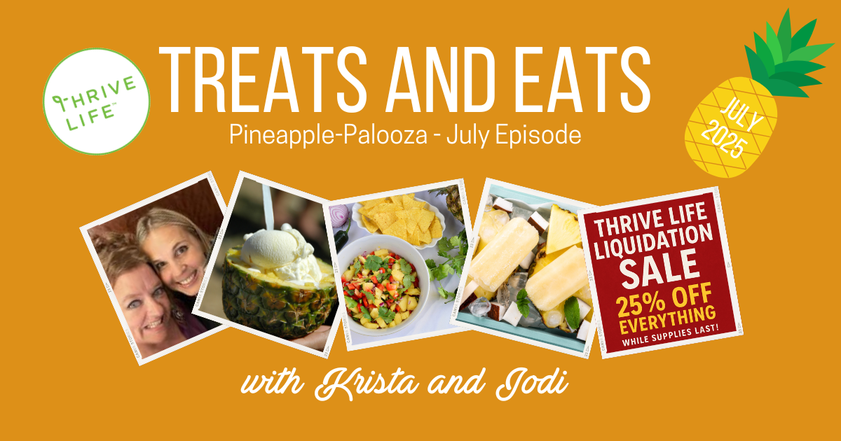 Pineapple-Palooza - Treats and Eats July Edition - Your Thrive Life